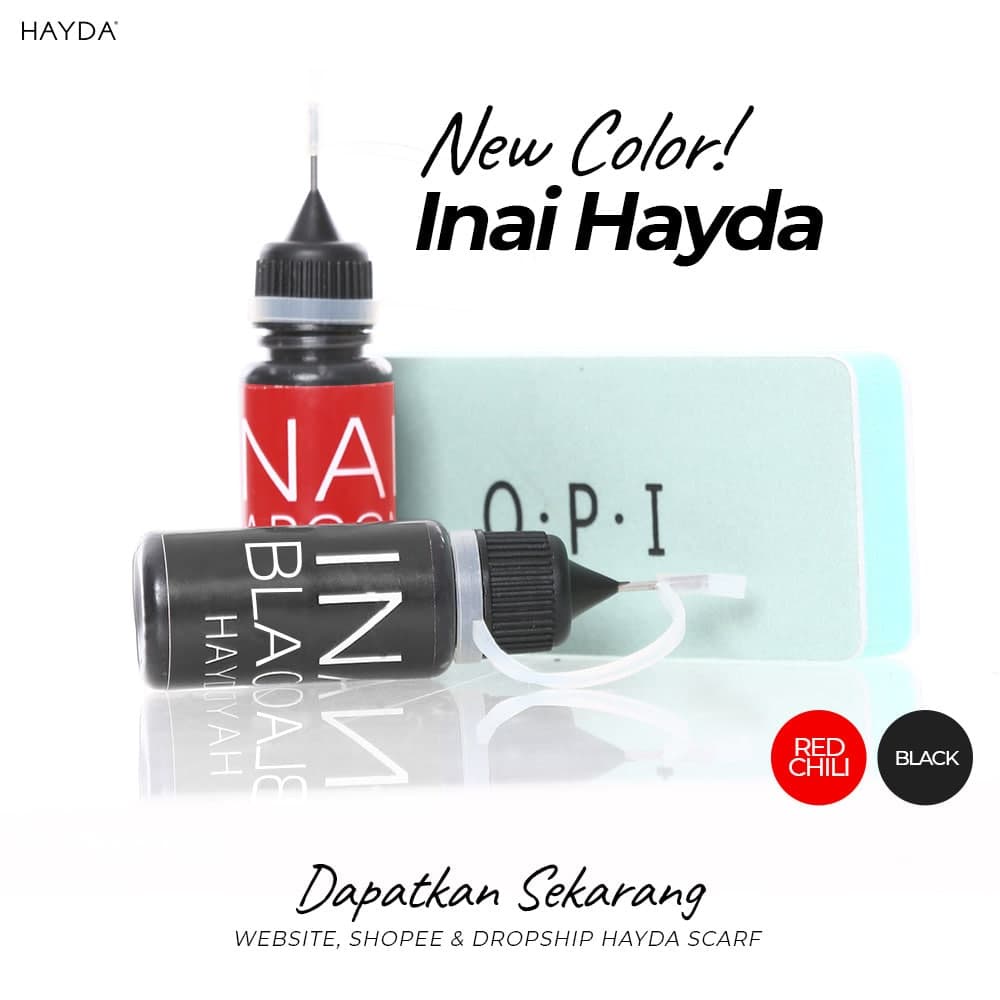 INAI HAYDA/INAI TANGAN/INAI KAKI/INAI MUDAH PAKAI/INAI KAWIN | Shopee ...