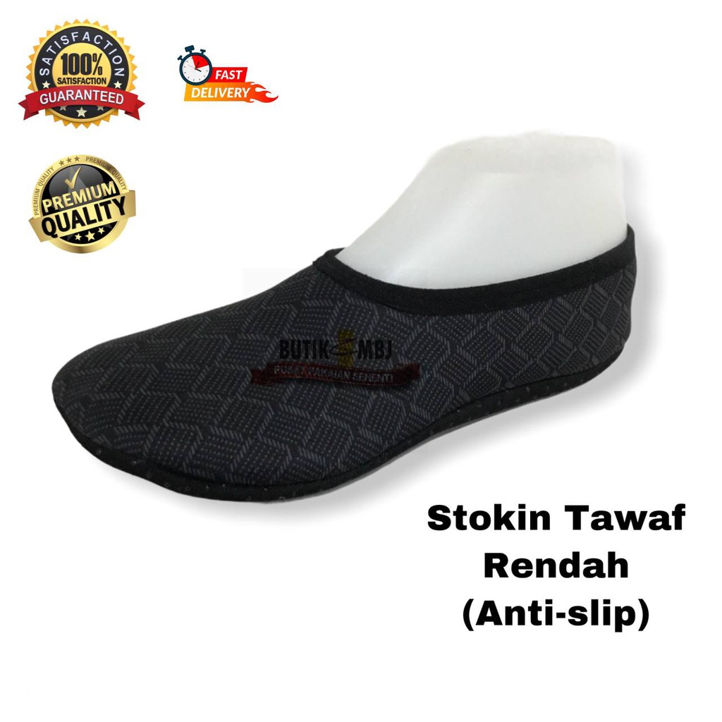 [TAWAF RENDAH FABRIK] Stokin Socks Tawaf Kasut Tawaf Dan Saie, Saiz ...