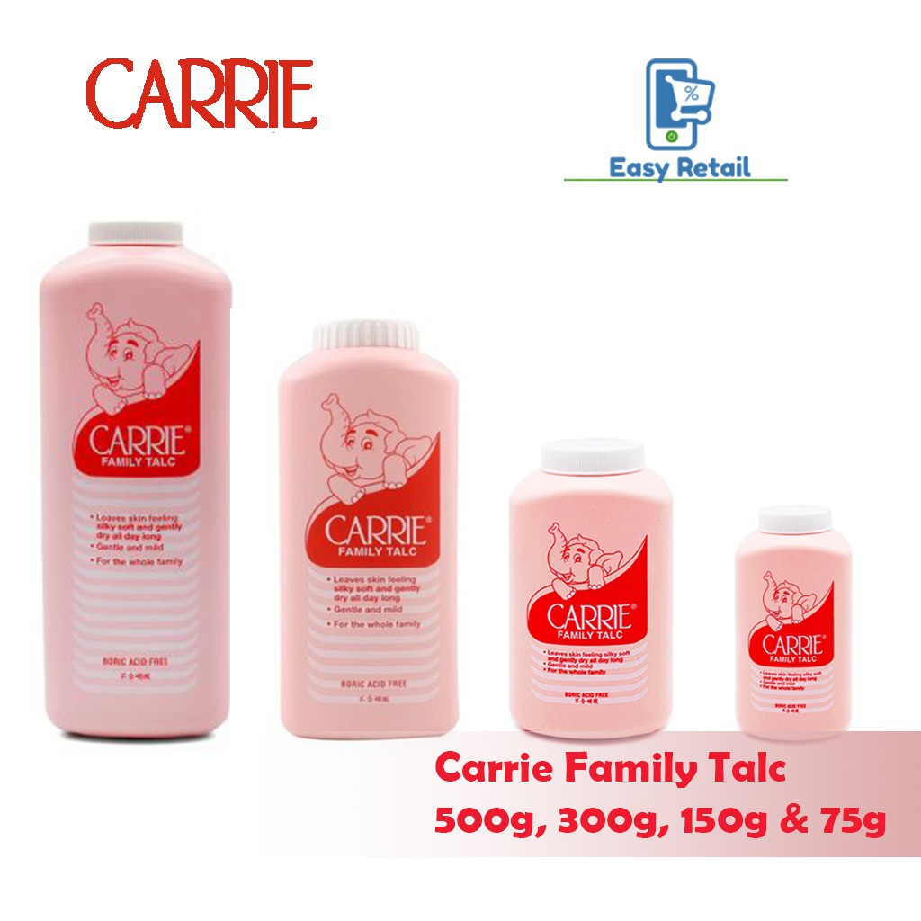 Carrie Junior Family Talcum Powder/ Bedak Wangi Untuk Kegunaan ...