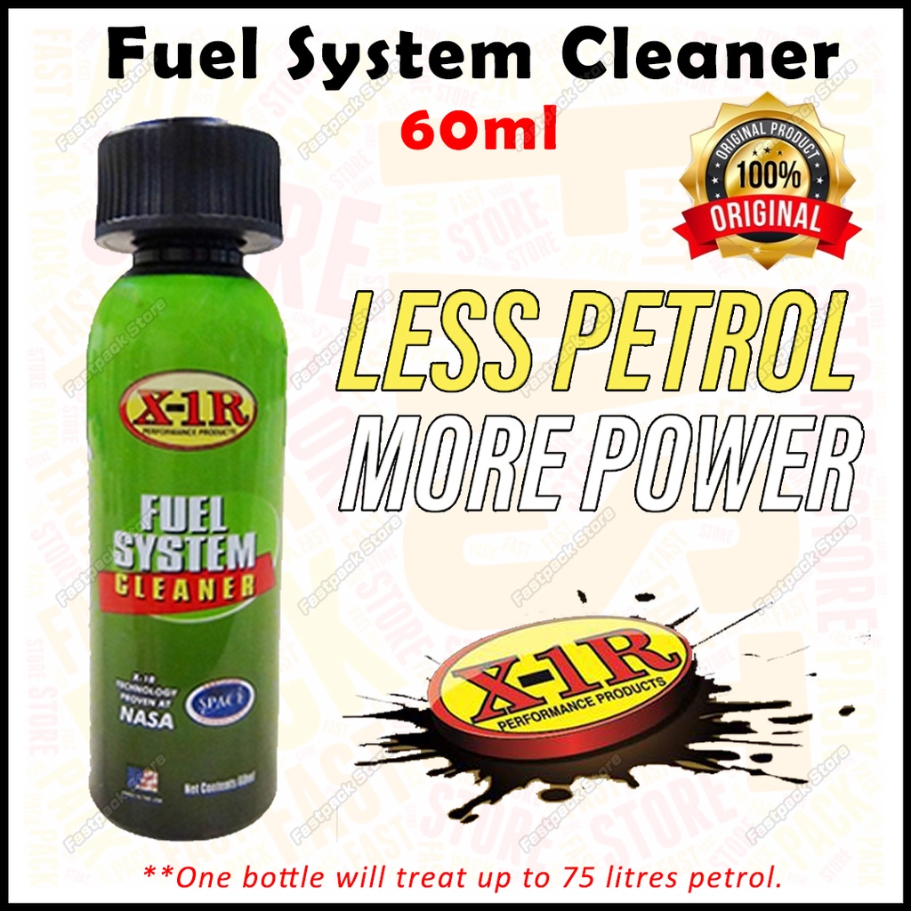 100% Original X-1R X1R Fuel System Cleaner Less Petrol More Power ...