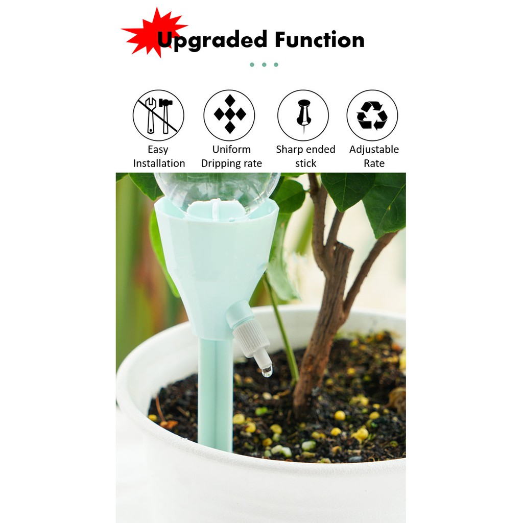 10pcs Drip Plant Watering Device Automatic Plant Waterer Watering Kits ...