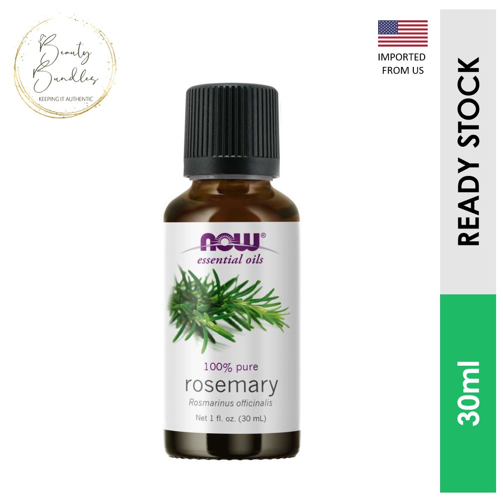 Now Foods 100% Pure Rosemary Essential Oil (30ml) | Shopee Malaysia