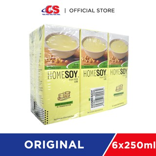 HOMESOY Original Soya Milk 6x250ml | Shopee Malaysia