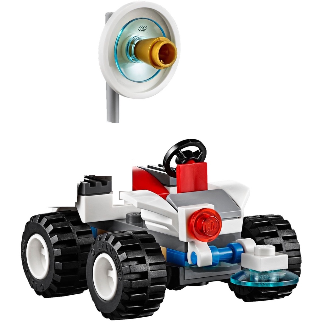 Lego City Space Starter Set 60077 - Mars Rover Buggy ONLY (Split Built ...