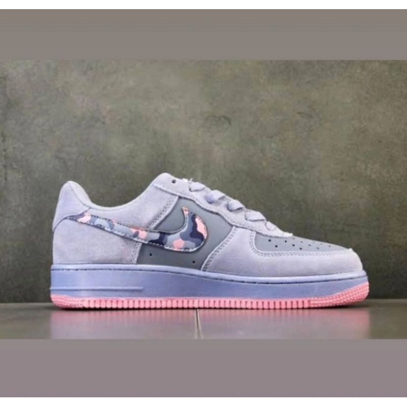 Acid Wash Paint Splat Denim Custom Nike Air Force Black Trainers ...