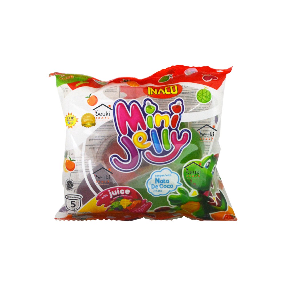 75gr fruit flavours jelly cup with nata de coco snacks | pack inaco ...