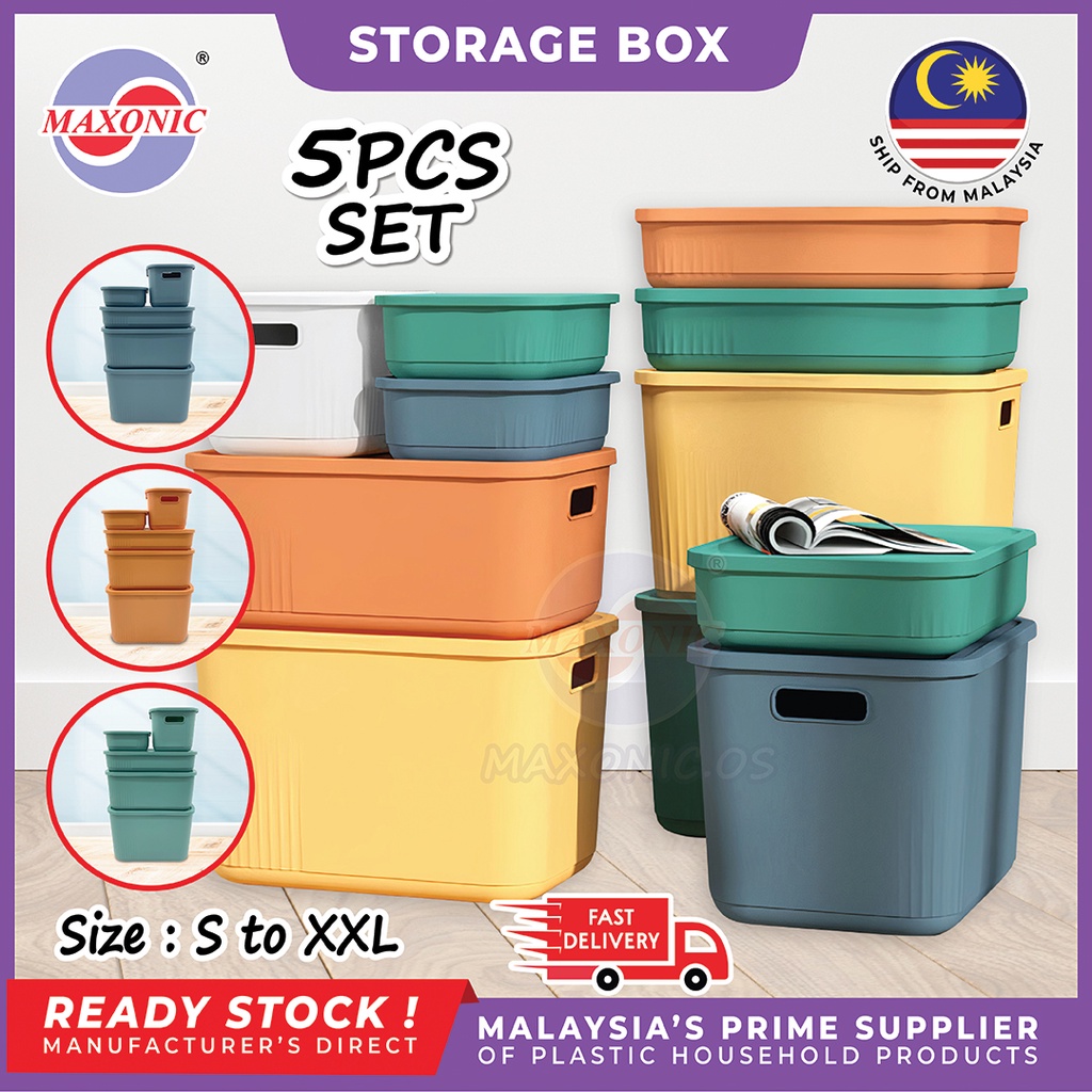 MAXONIC 5 IN 1 KOREAN STYLE MULTIPURPOSE STORAGE BOX | MODERN AND ...
