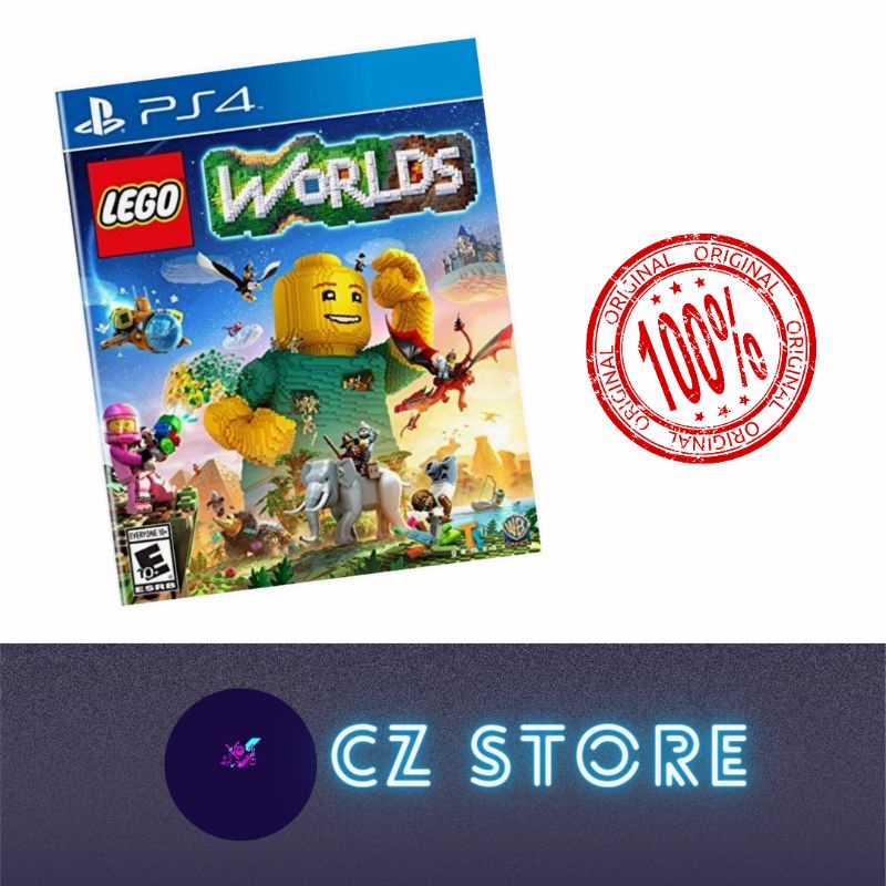 [PHYSICAL DISC] Lego Worlds (PS4) (Eng) | Shopee Malaysia