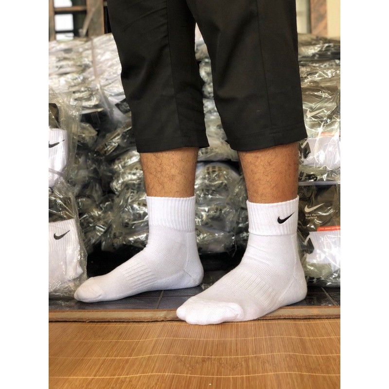 Stokin nike/adidas white plain | Shopee Malaysia