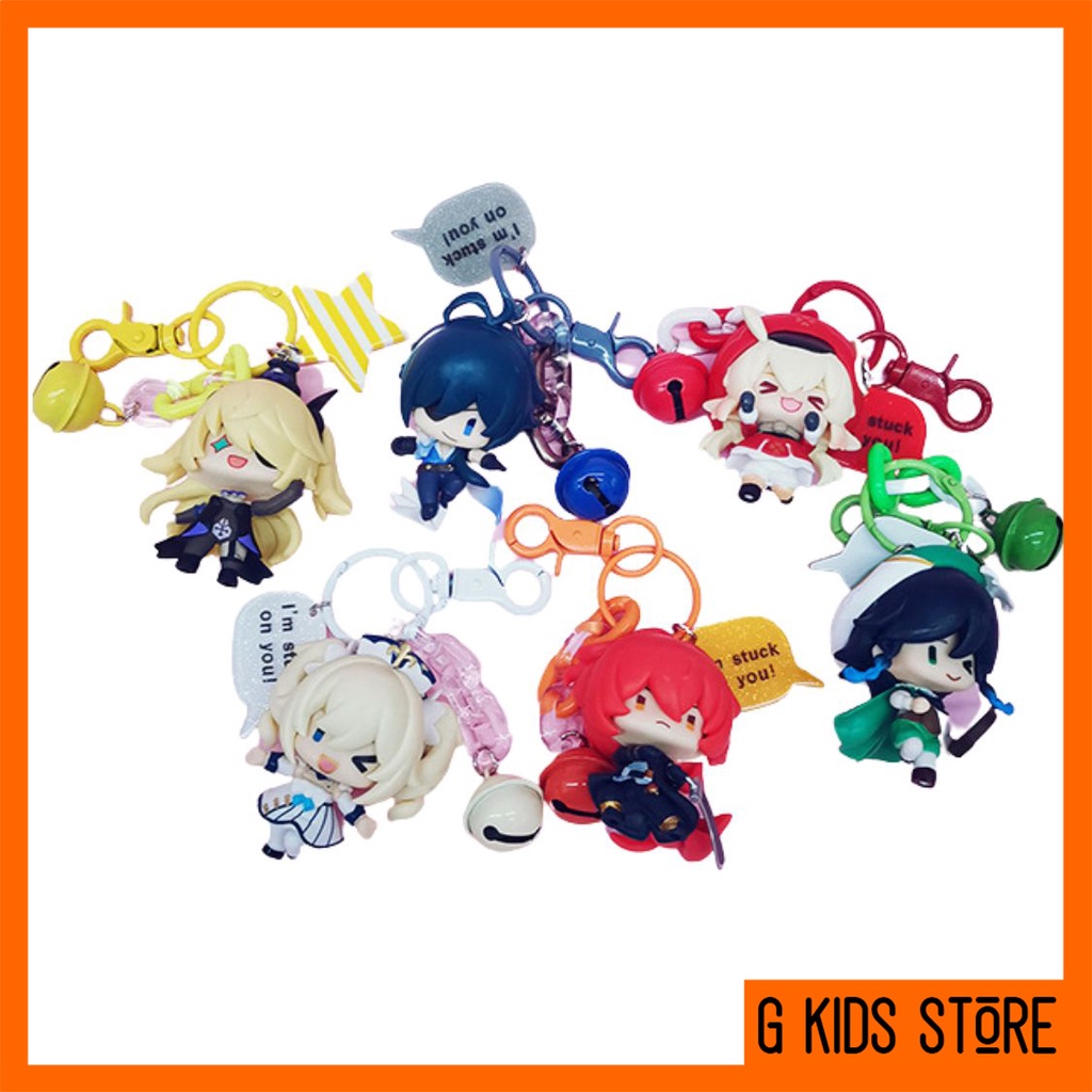 Genshin Impact Mondstadt Character Mini Cute Klee Diluc Barbara Fischl ...