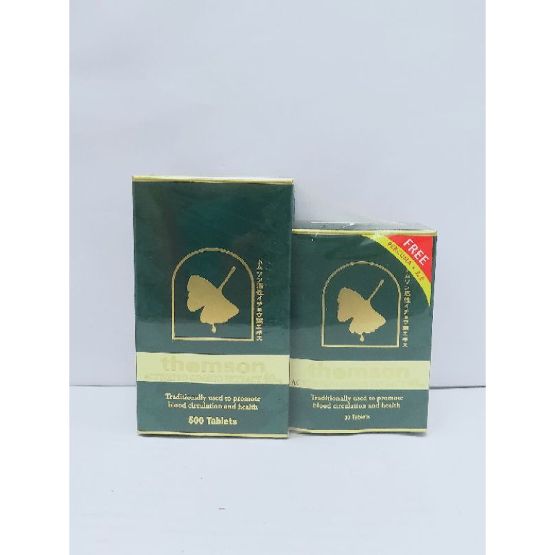 Thomson Ginkgo 500's+30's (Thomson Activated Ginkgo 40mg) | Shopee Malaysia