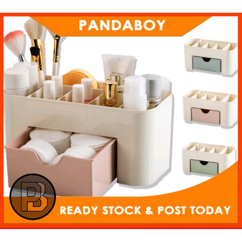 (LOCAL READY STOCK) cosmetic Makeup Storage Drawer Saving Space Desktop ...