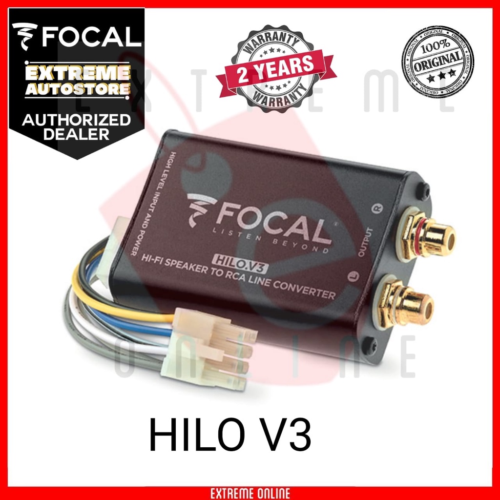 FOCAL Hilo.V3 - Stereo Amplified Signal Converter | Shopee Malaysia