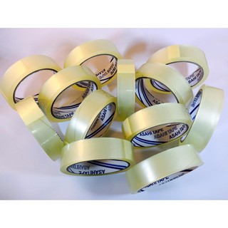 OPP tape stationary 50yards tape Adhesive Transparent 12mm 18mm 24mm ...