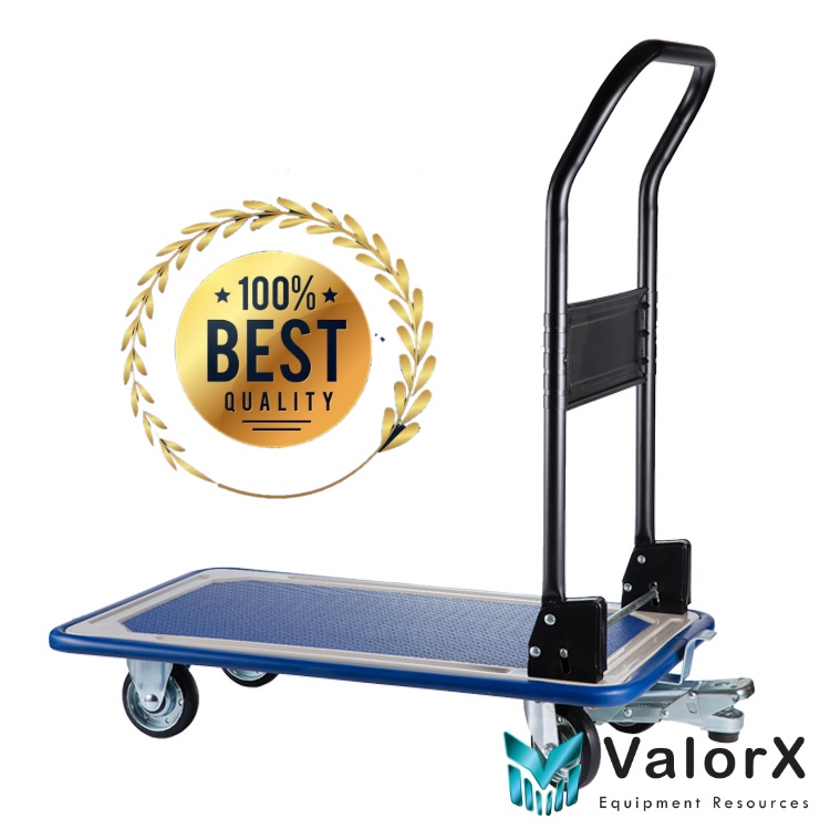 JAPAN : Trolley Portable 150KG Hand Truck Iron PVC Foldable Small ...