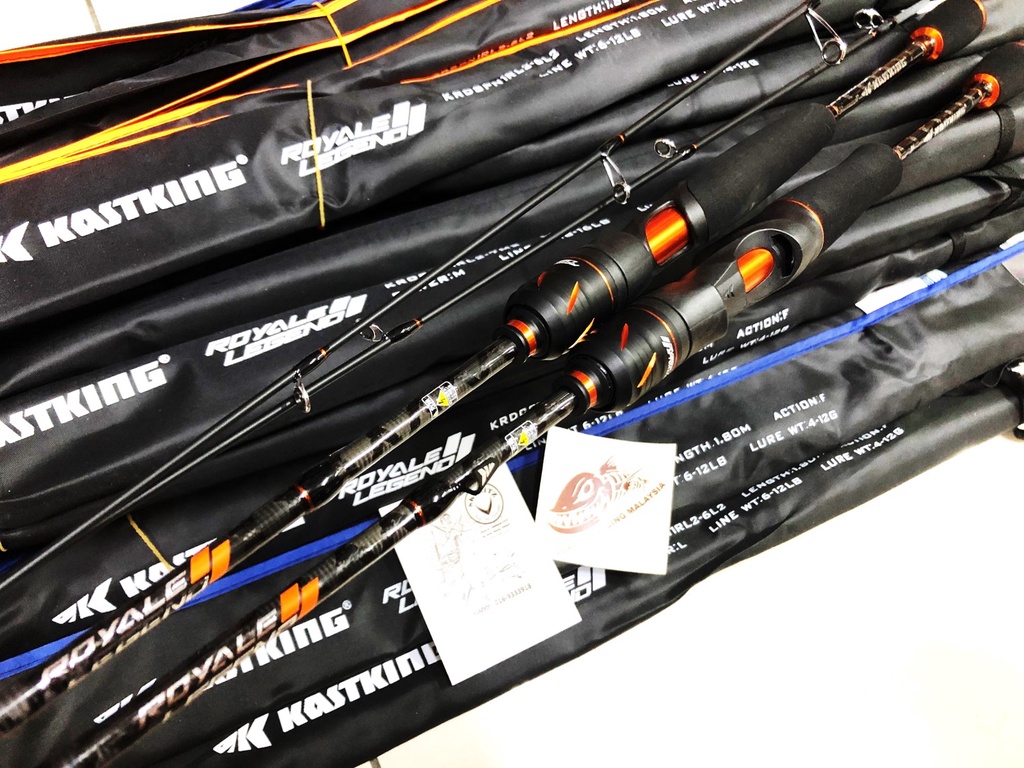 KastKing 2022 Royale Legend Rod Carbon Spinning Casting Fishing Rod ...