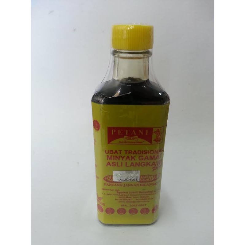 Petani Ubat Tradisional Minyak Gamat Asli Langkawi Plus (60 ml ...