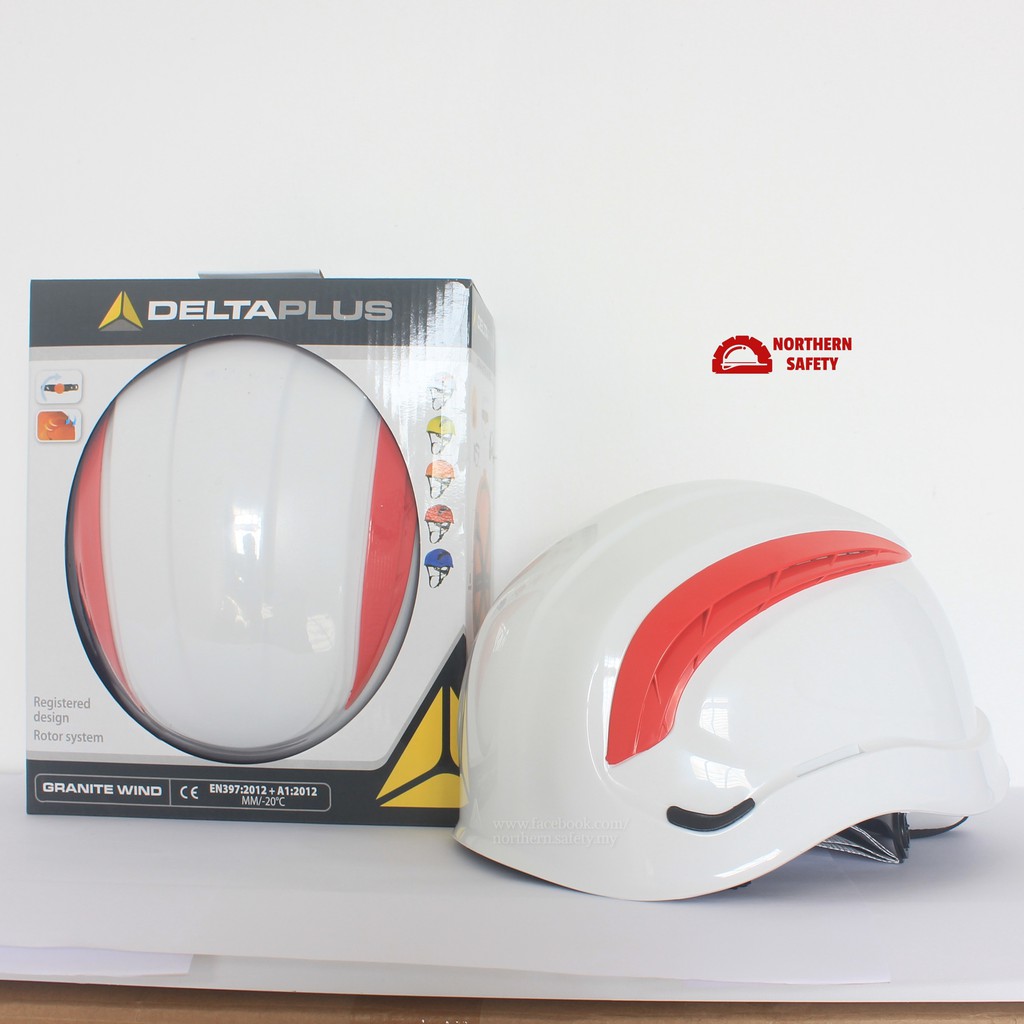 Delta Plus Granite Wind - White Safety Helmet | Shopee Malaysia