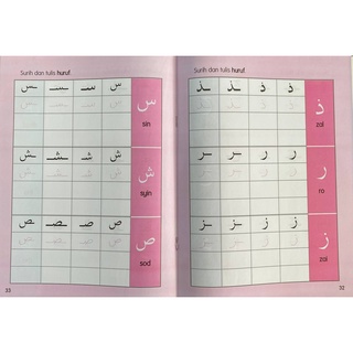 Buku Siri Menguasai Jawi Pandai Menulis, Membaca & Aktiviti Jawi ...