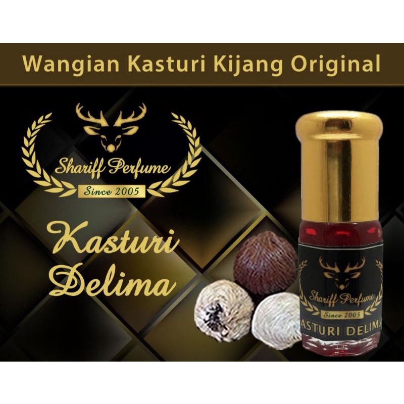 WANGIAN KASTURI KIJANG ORIGINAL SHARIFF PERFUME | Shopee Malaysia