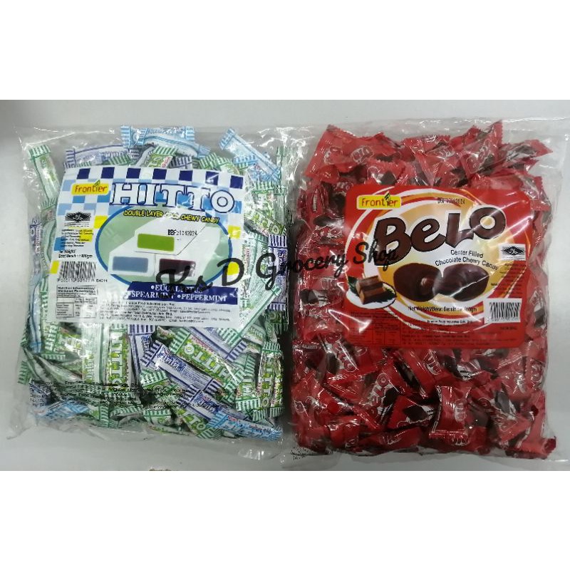HITTO MINT & BELO CHOCOLATE CHEWY CANDY 300BIJI+- (BEG) | Shopee Malaysia