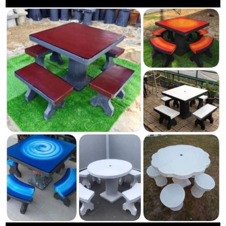 set meja batu cantik viral | Shopee Malaysia