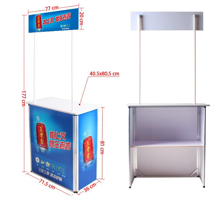 Aluminium promotion counter sampling booth (ready stock) | Shopee Malaysia