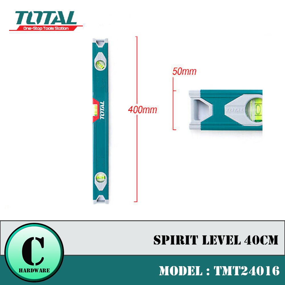 Total 16" (40cm) Spirit Level-(TMT24016) | Shopee Malaysia
