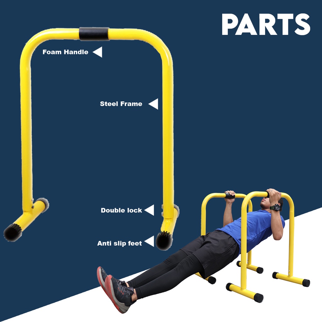 Vigor Fitness Crossfit Dip Parallel Bar | Shopee Malaysia