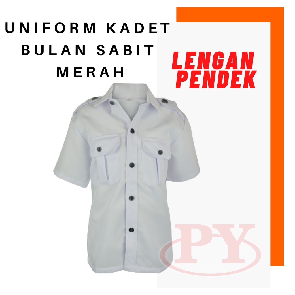 PBSM - UNIFORM KADET PERSATUAN BULAN SABIT MERAH ( LENGAN PENDEK FULL ...