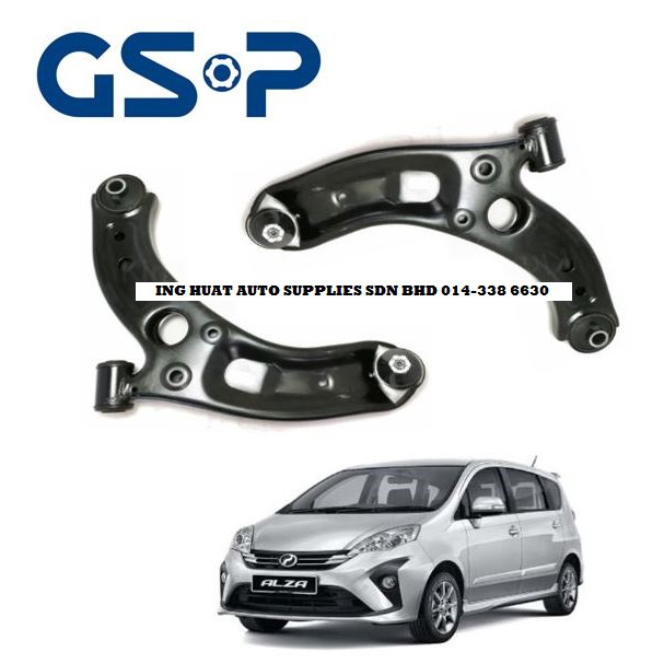 PERODUA ALZA FRONT LOWER ARM ASSY GSP (LH + RH) | Shopee Malaysia