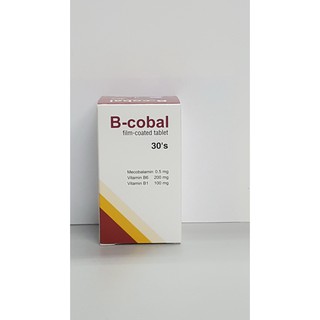 Vitamin B-cobal film-coated tablet 30' ( vitamin saraf ) | Shopee Malaysia