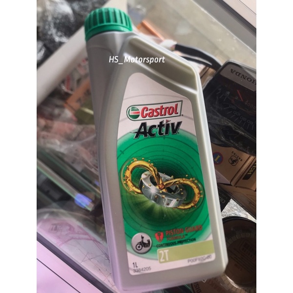 CASTROL ACTIVE 2T - 1 LITER- 100% ORIGINAL | Shopee Malaysia