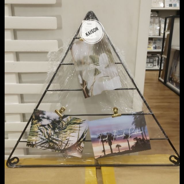 Kaison Triangle Frame ( Black or White) | Shopee Malaysia