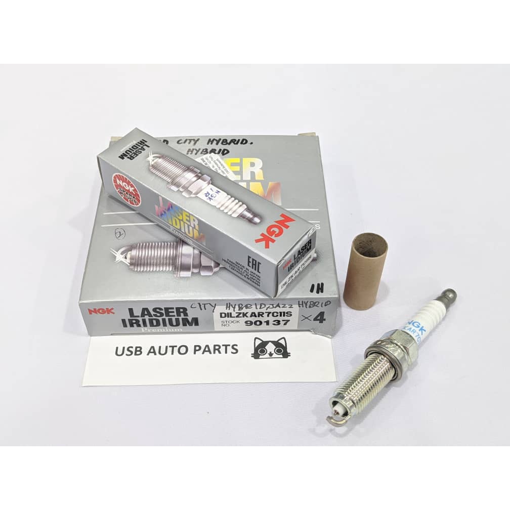 NGK Laser Iridium Spark Plug DILZKAR7C11S for Honda Jazz T5A City T9A ...