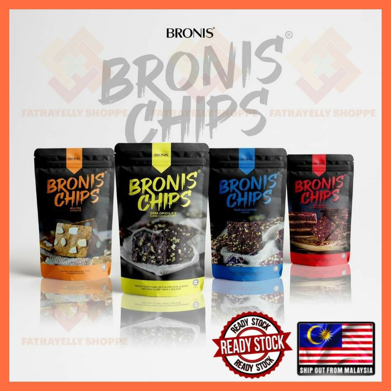 Kerepek Bronis 100g (chocolate/milk tea/matcha/hazelnut coffee/peanut ...