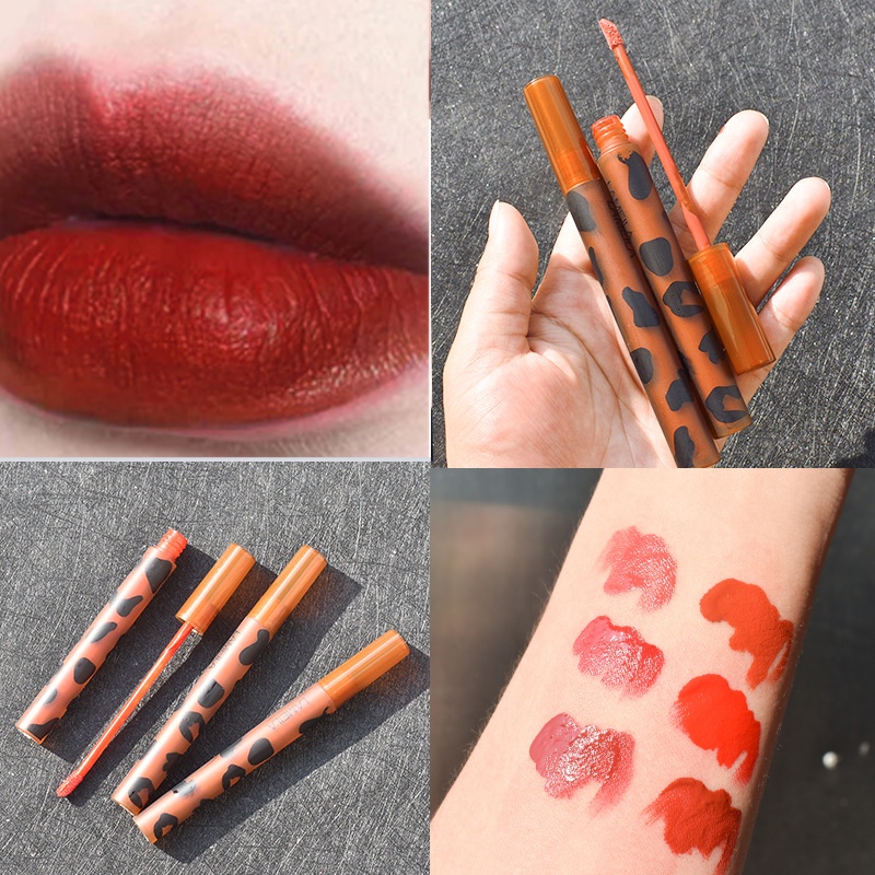 Lameila Ice Cream Foggy Lip Glaze Mousse Velvet Lip Gloss Lip Mud ...