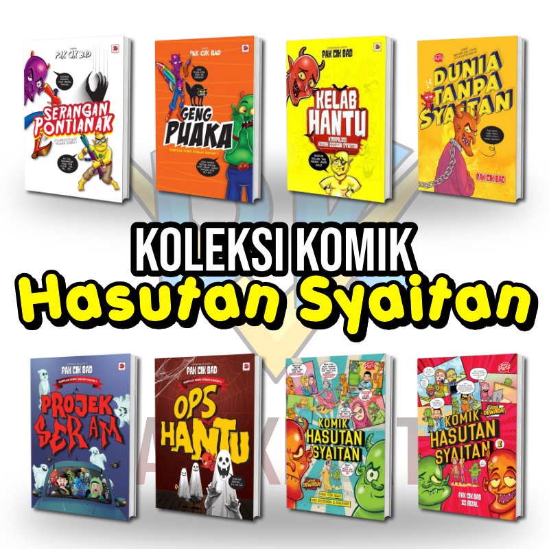 Koleksi Komik Godaan Syaitan - Galeri Ilmu - Buku Puris - Komik Kanak ...
