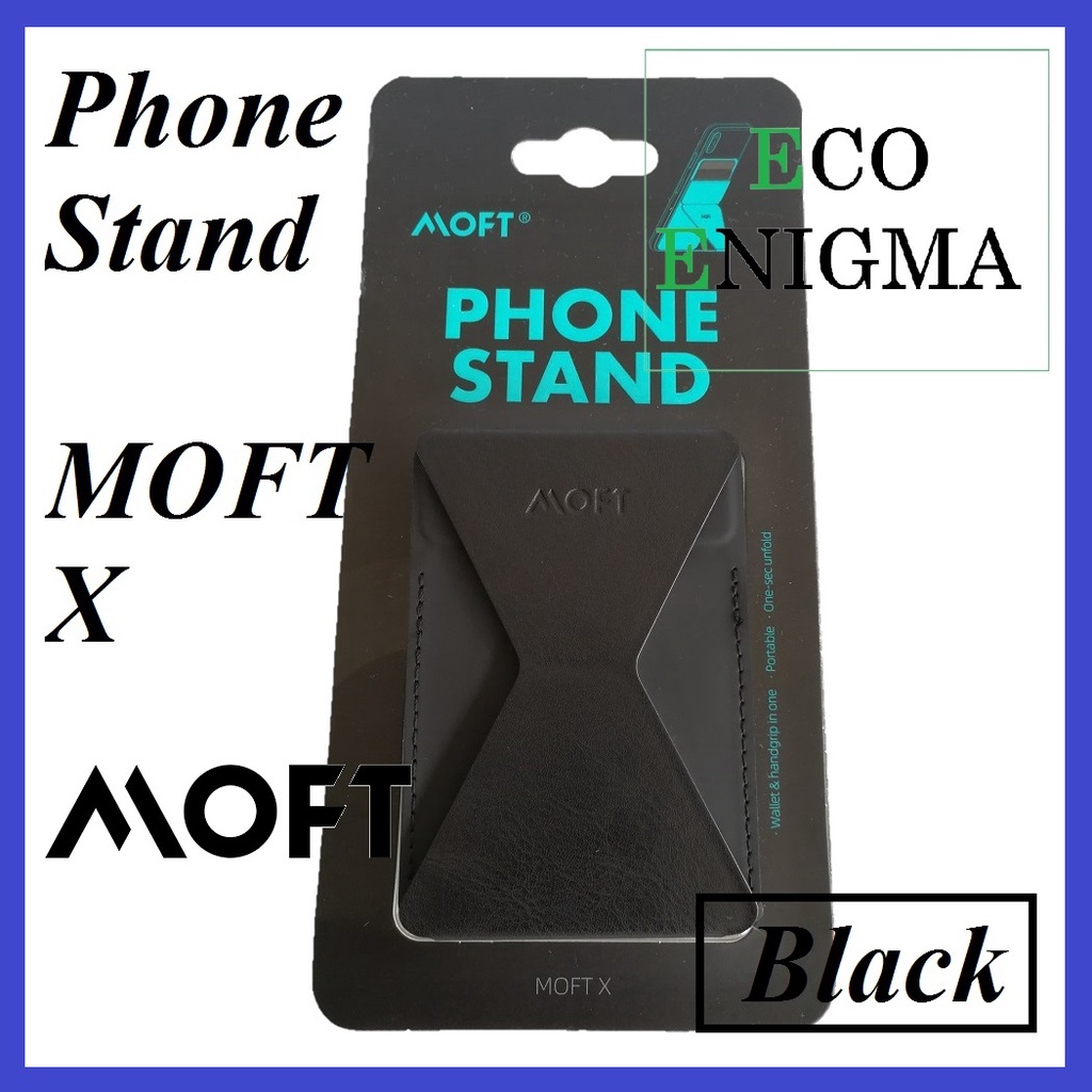 MOFT X - Invisible and Foldaway Stand for Phone ( Black ) | Shopee Malaysia