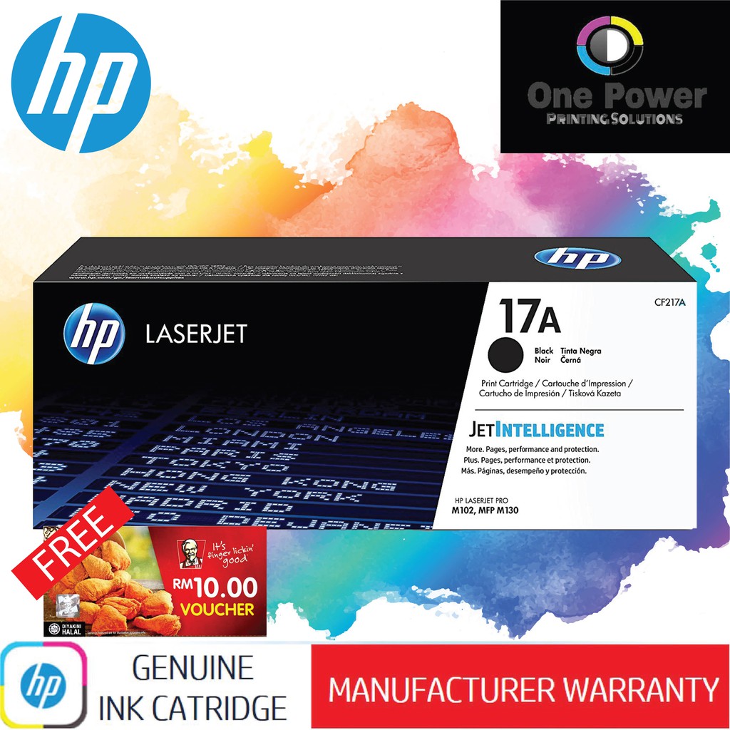 HP 17A Black Original LaserJet Toner Cartridge (CF217A) | Shopee Malaysia