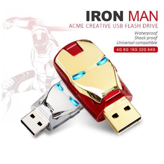 IRON MAN USB FLASH DRIVE | Shopee Malaysia