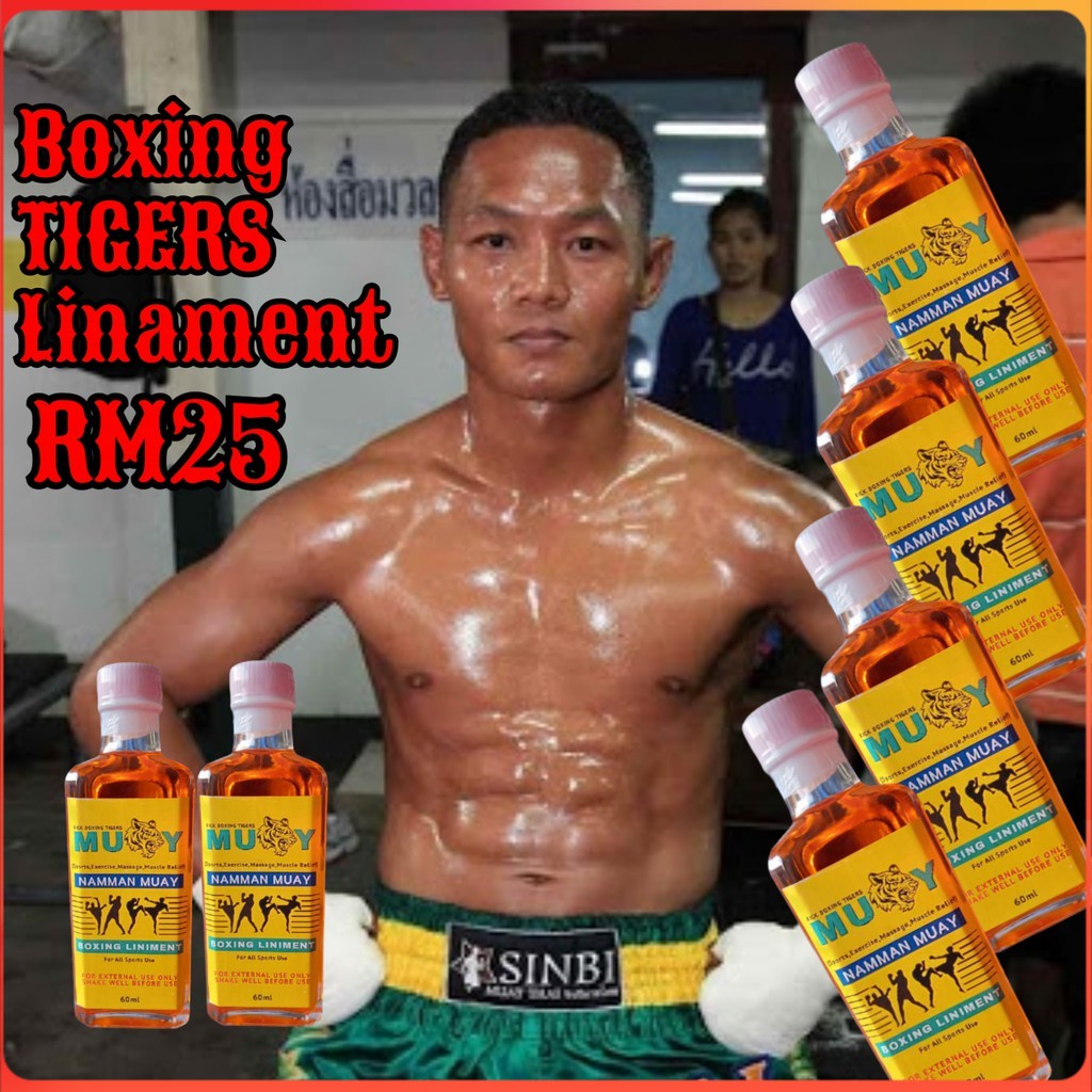 Minyak Boxing Linement Minyak Tomoi Minyak Muay Thai Minyak Panas ...