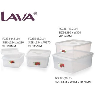 LAVA Multipurpose Food Container FC234 / FC235 / FC236 / FC237 | Shopee ...