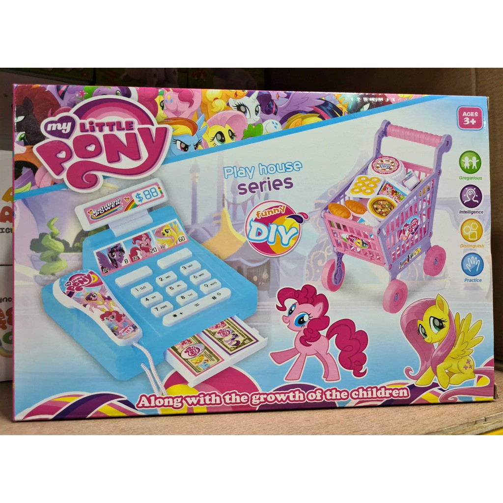 My Little Pony Shopping basket Cashier POS System Cash Register Funny ...