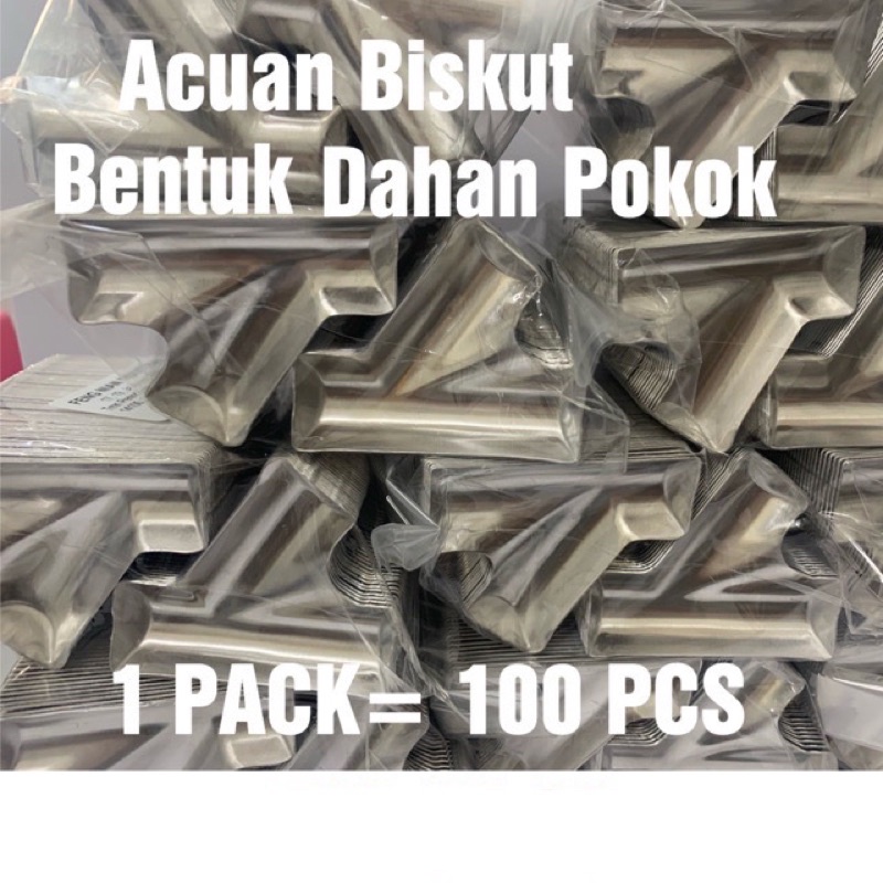 Acuan Biskut Bentuk Dahan Pokok ( Aluminium ) | Shopee Malaysia