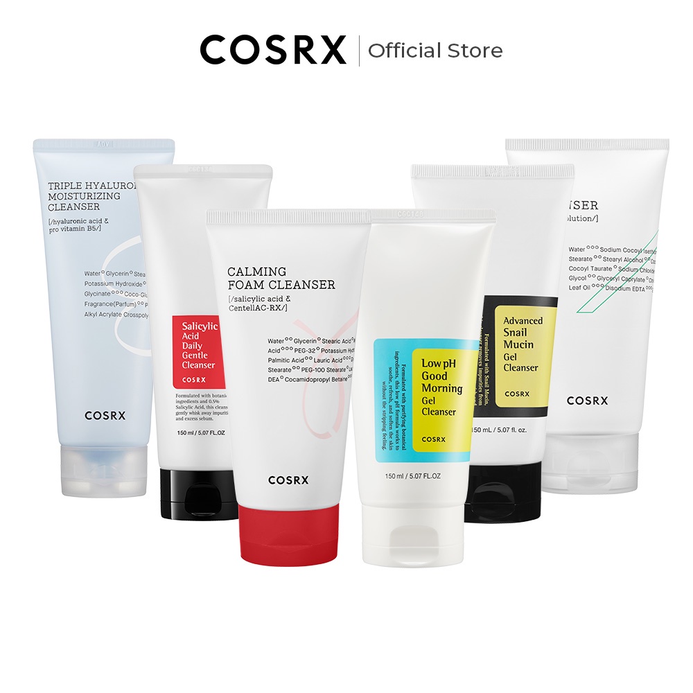 [COSRX OFFICIAL] Best Cleanser / Low pH, Salicylic Acid, Acne care ...