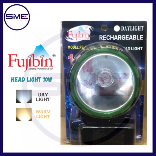 [Original] 10W Fujibin High Power Rechargeable LED Head Lamp / Head ...