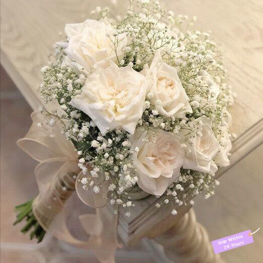 wedding bride bunga tangan pengantin flower bouquet Feel tulip ,Korean ...