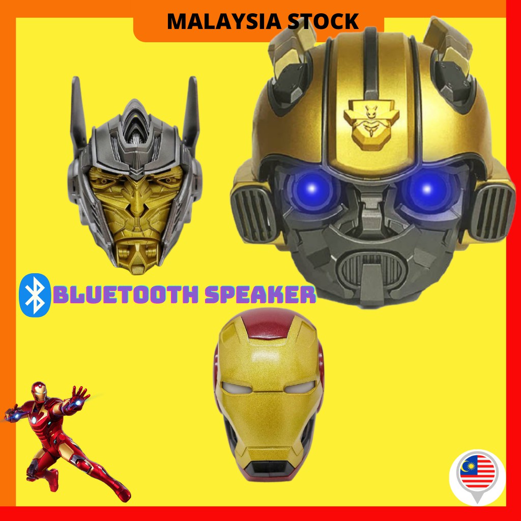 Transformer Wireless BumbleBee Bluetooth Speaker FM Radio USB Mp3 TF ...