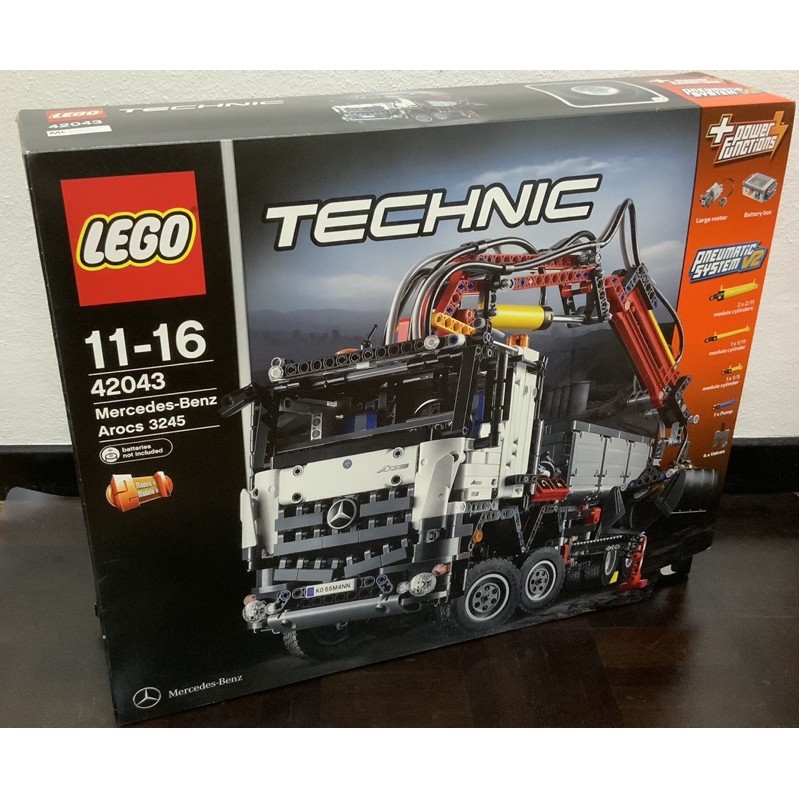 LEGO Technic Mercedes-Benz Arocs 3245 42043 Building Kit | Shopee Malaysia
